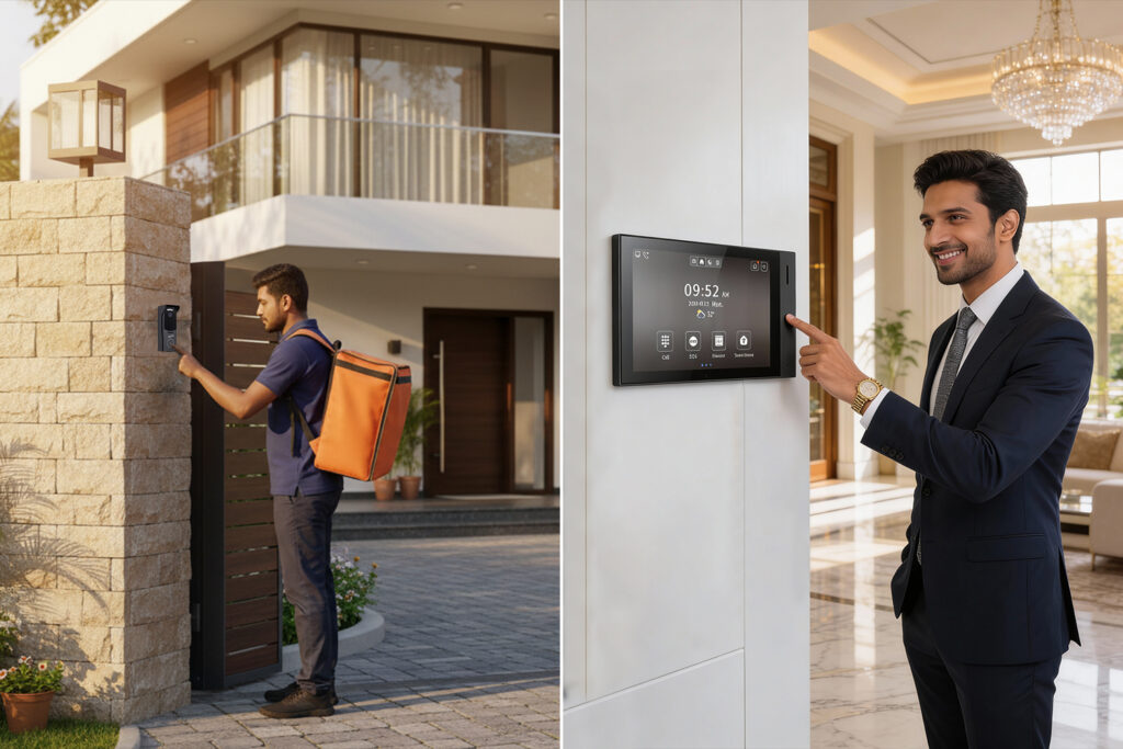 LuxeHome Series : IP Video Doorphone for Villa’s – Video Door Lock ...